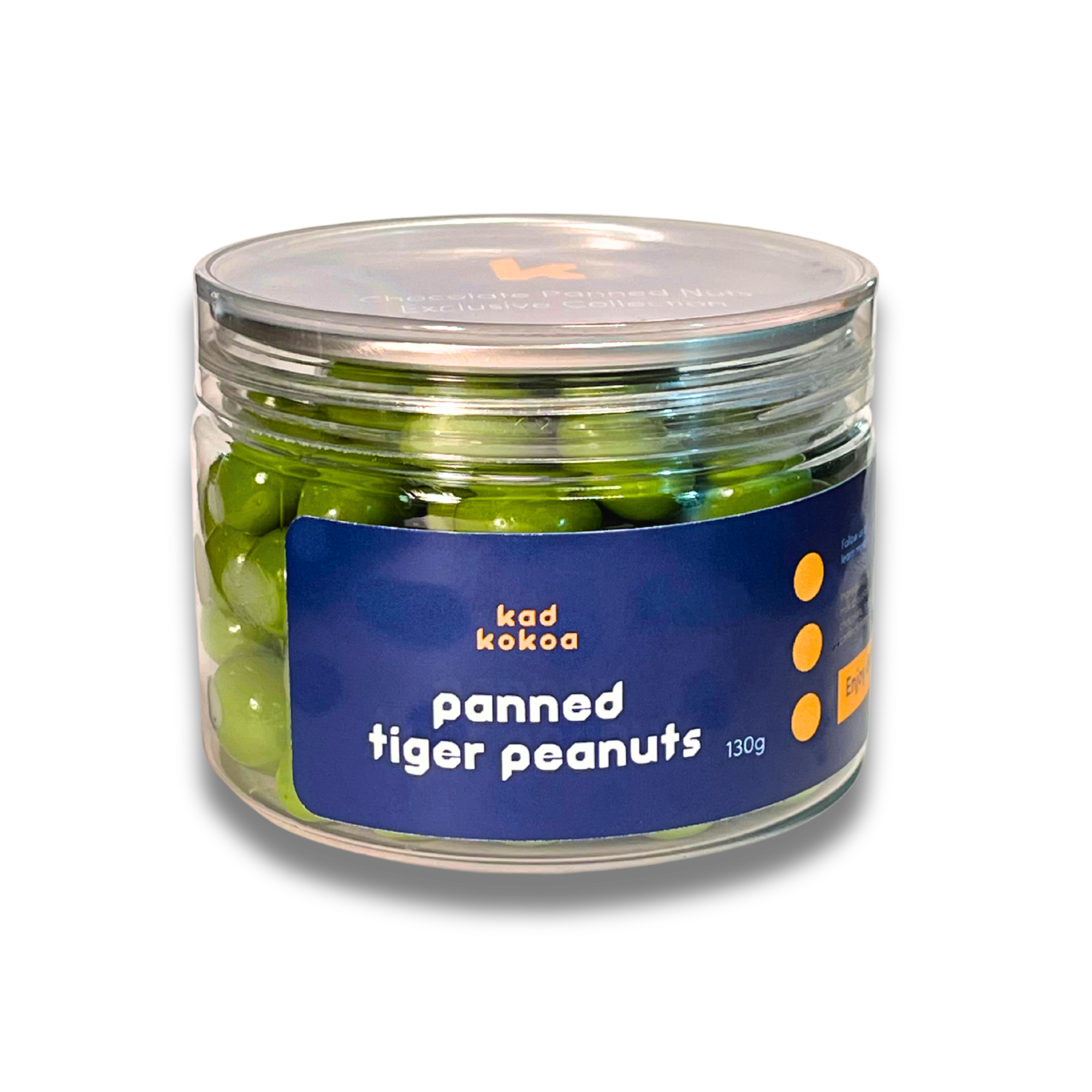 Chocolate-Panned Tiger Peanuts - 130g Jar – Kad Kokoa